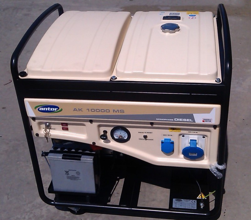 ️Дизель генератор ANTOR AK 10000 TS (8 кВт) Цена, Купить в Киеве