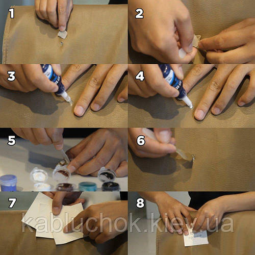 Набор жидкой кожи для ремонта кожаных сидений и винила Visbella DIY ...