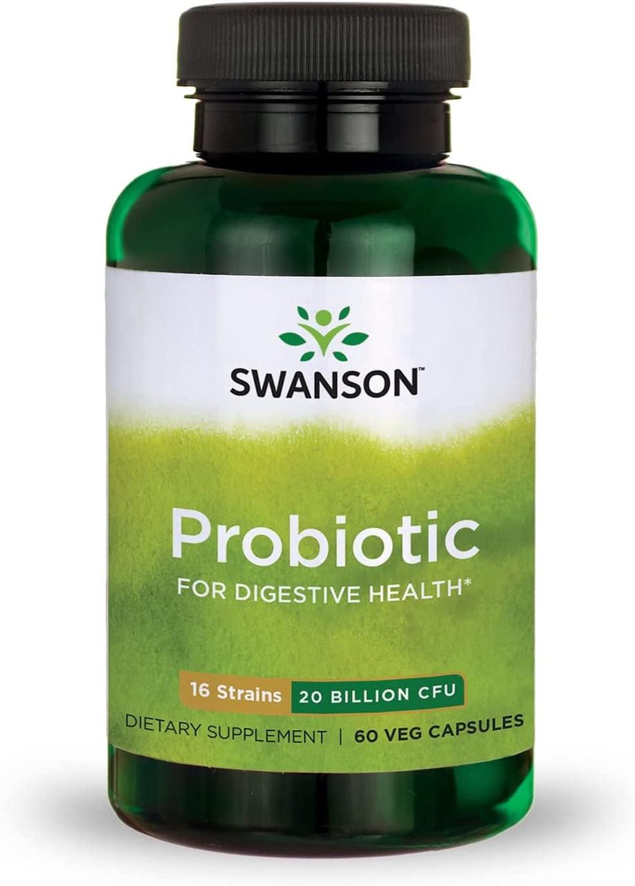 Купити Пробіотики Swanson, Probiotic for Digestive Health 20 Billion ...