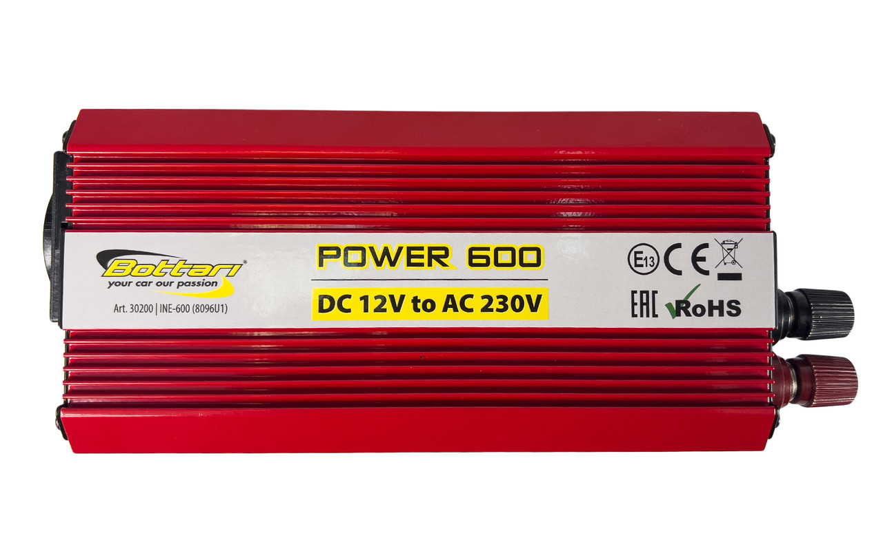 Інвертор 12в 220в 600W / 1200W peak "POWER-600" автомобільний, ціна ...