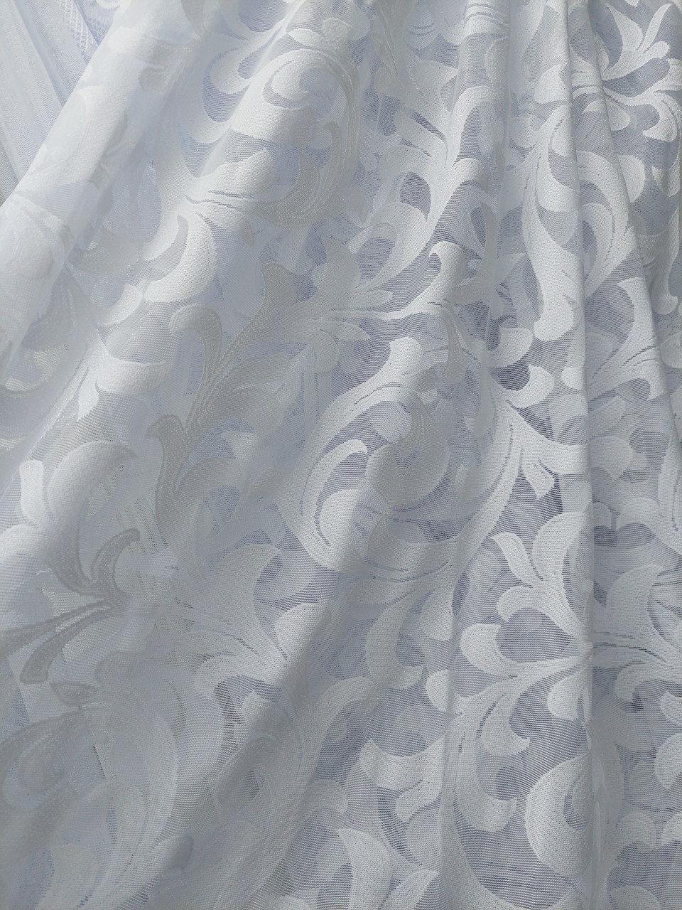 Тюль білий жакард із ламбрекеном Klara купити за найкращою ціною в Хмельницькому від компанії