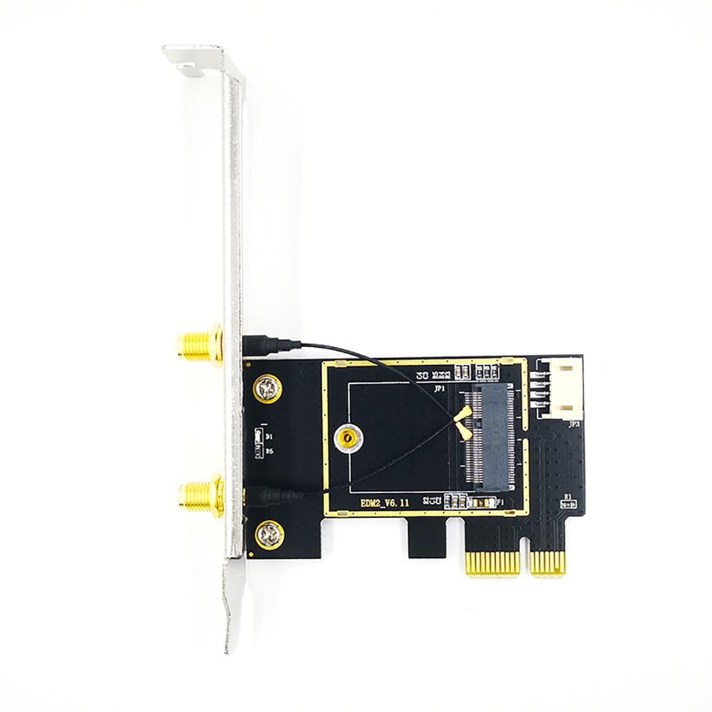 Адаптер PCI-E для мережної карти M.2 (key A+E) Wi-Fi + Bluetooth з ...