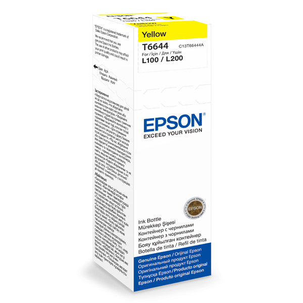 Купить Epson L100 Yellow ink bottle 70ml (C13T66444A), цена — Prom.ua ...