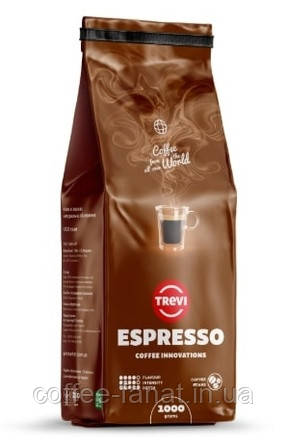 Кофе зерновой Trevi Espresso 1 kg, кофе в зёрнах 1 кг от украинского ...