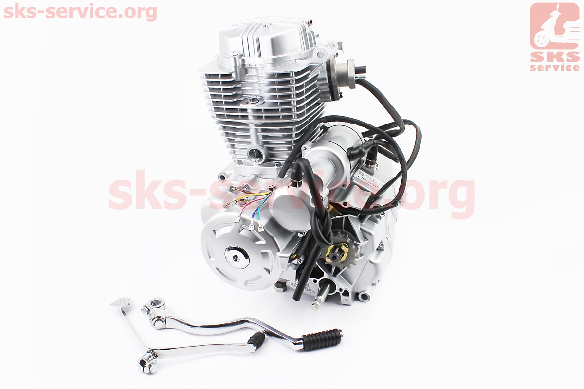 Купить Двигатель мотоциклетный в сборе CG-200cc, цена 16254 грн — Prom ...