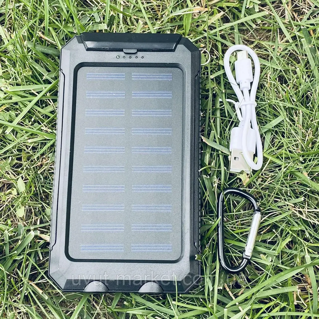 Павербанк на 20000 mAh Solar Charger mini Power Bank з вбудованою ...