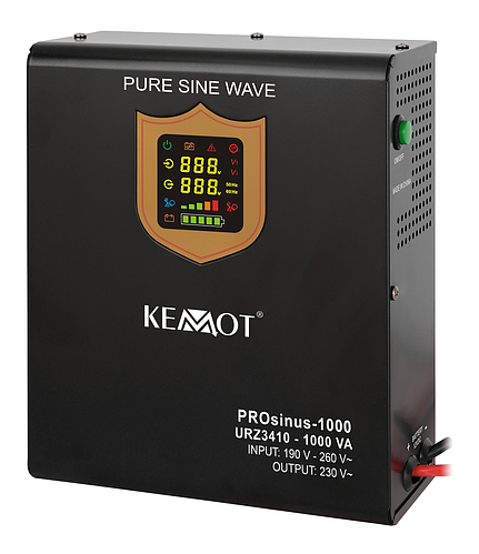 Источник бесперебойного питания ИБП KEMOT PROsinus-1000 12/230V (700W ...