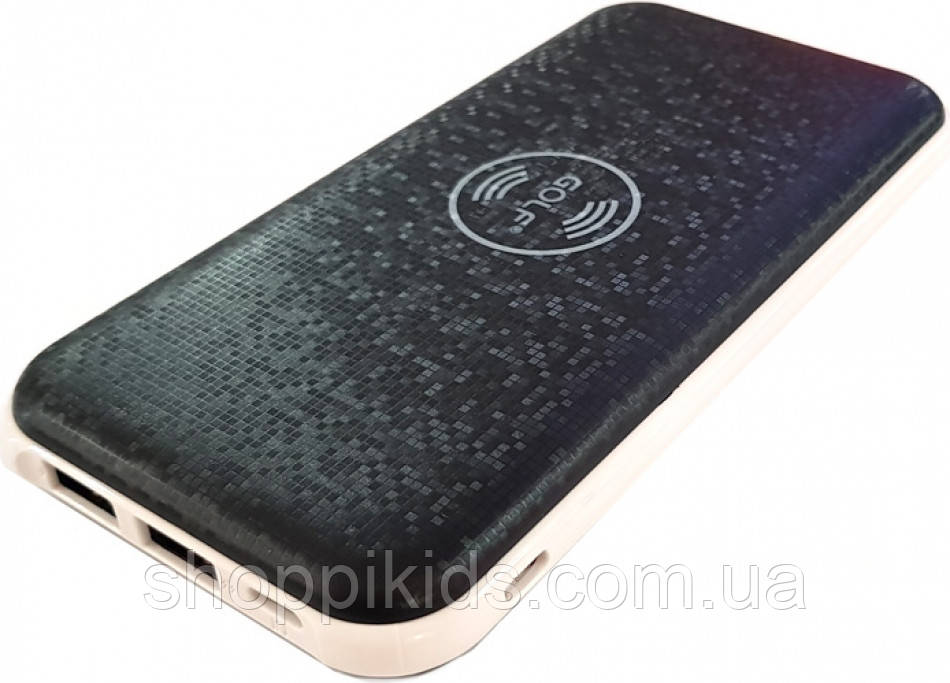 Беспроводной павербанк Power Bank 8000 mAh, GOLF портативная ...
