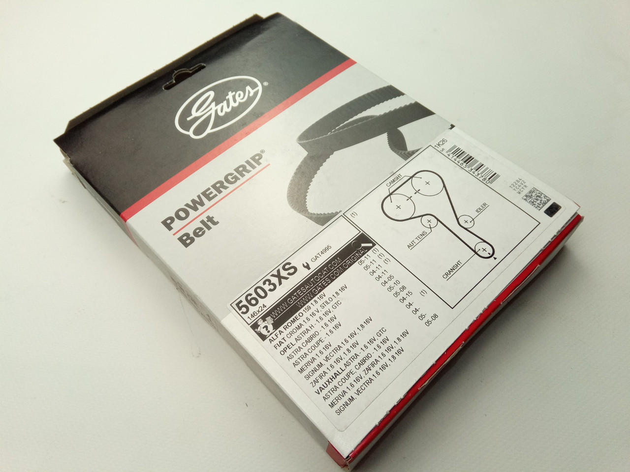 Ремінь ГРМ Aveo (T300) 1.6 Gates (5603XS) (24422964), ціна: 1215 ...