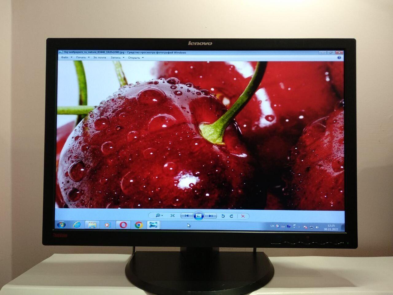 Монитор Lenovo ThinkVision LT2452pwC / 24" (1920x1200) E-IPS / VGA, DVI ...
