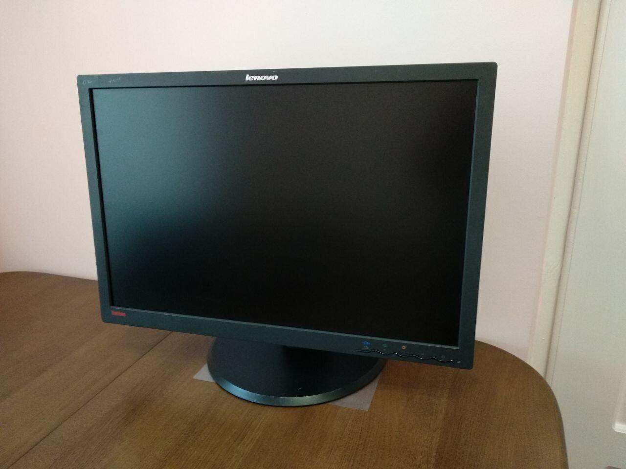 Монитор Lenovo ThinkVision LT2452pwC / 24" (1920x1200) E-IPS / VGA, DVI ...