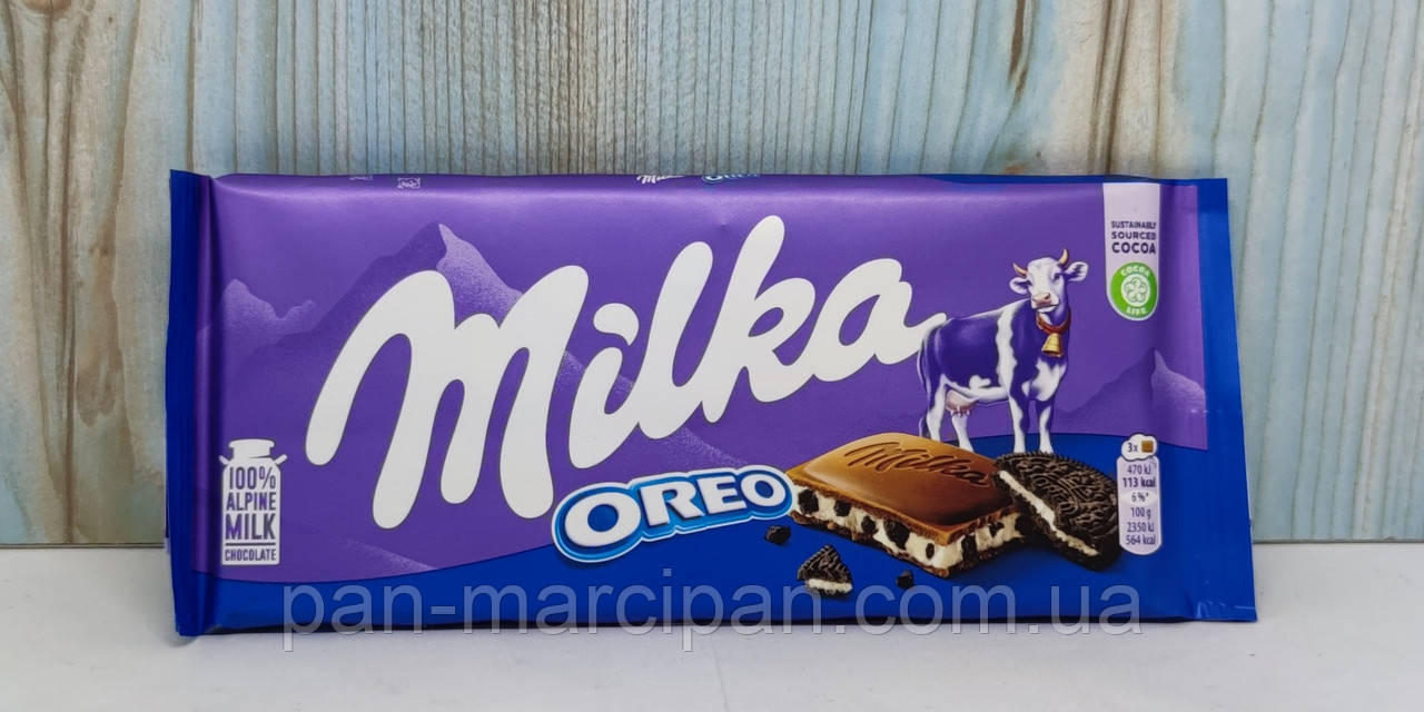 Купить Шоколад Milka Oreo 100 г, цена 40 грн — Prom.ua (ID#1003226229)
