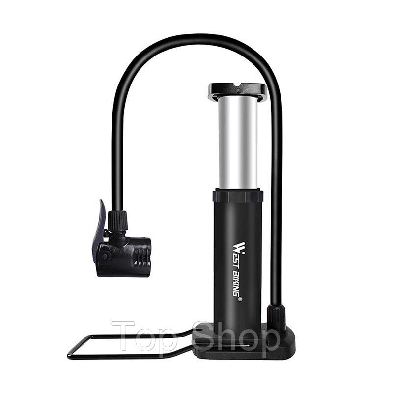 Велосипедный Насос West Biking 0711055B Black Ручной Портативный ...