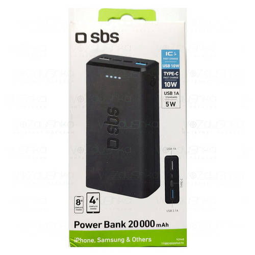 Купити Повербанк SBS ttbb 20000 fastk 20000 mAh, ціна 1395 ₴ - Prom.ua ...