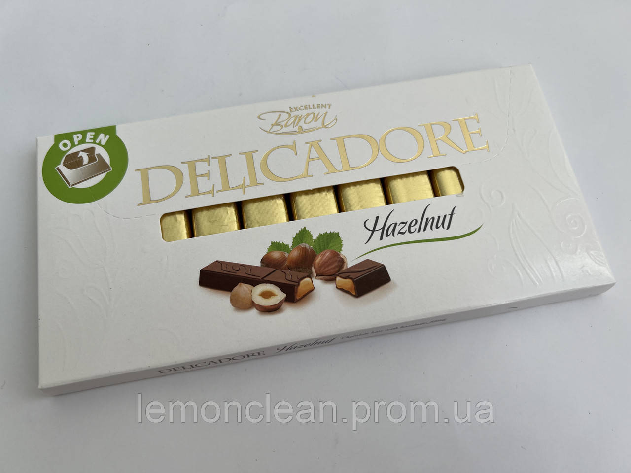 Купити Шоколад Baron Delicadore Hazelnut 200 г, ціна 51.50 грн - Prom ...