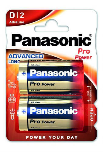 Купить Батарейки PANASONIC PRO POWER D BLI 2 ALKALINE (LR20XEG/2BP ...