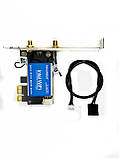 Беспроводная Wi-Fi 2.4 / 5Ghz + BT 4.0 карта PCIe x1 TRY AC1200 (7260 ...