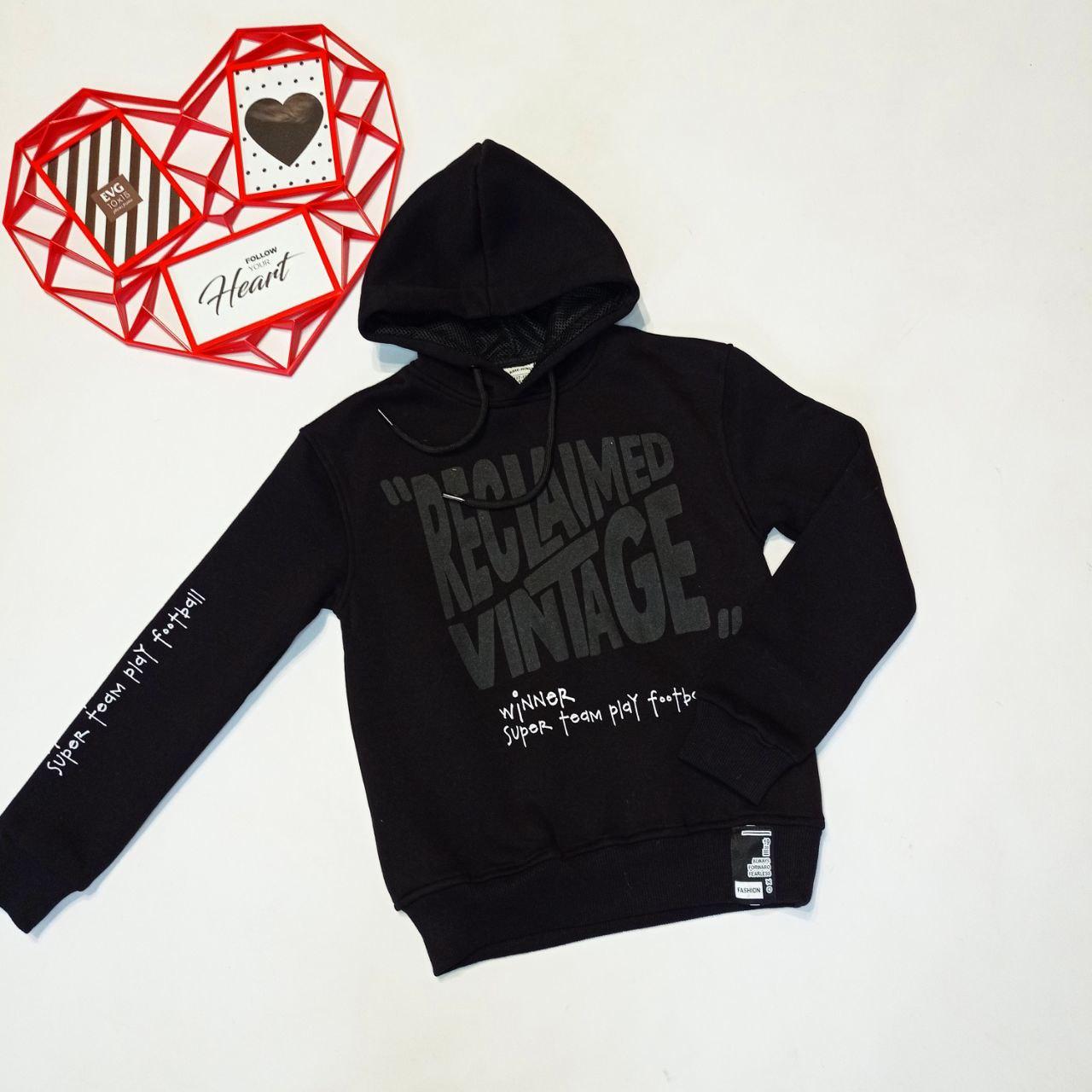 Теплое Подростковое Худи Толстовка на Флисе для Мальчиков Подростков ...