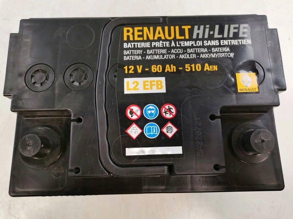 Купить Аккумуляторная батарея L1 50AH 420A 15.6кг (АКБ) Renault ...