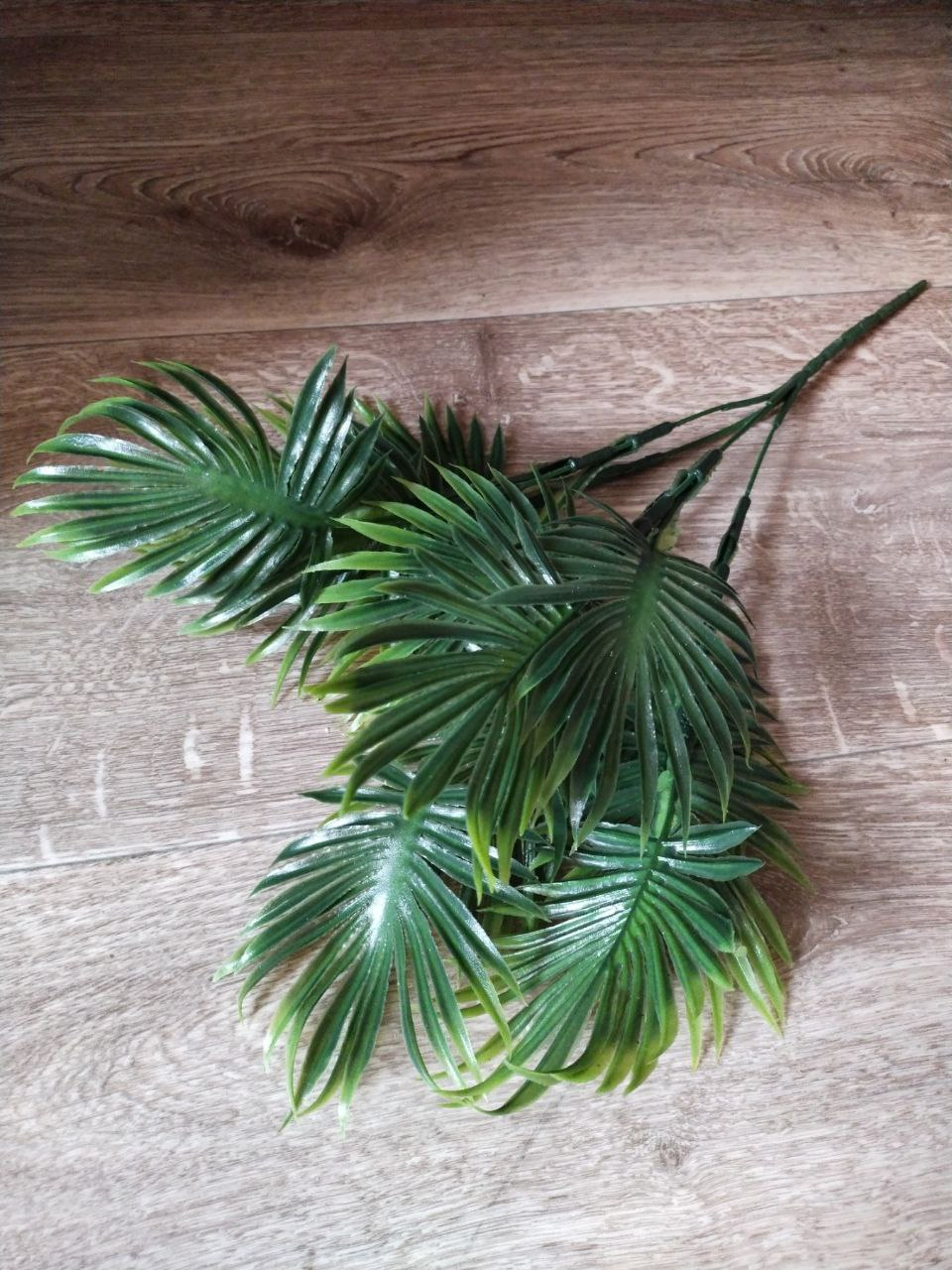 Искусственная Зелень "Лист Пальмы" - пластик (ID#1711490630), цена: 26 ...