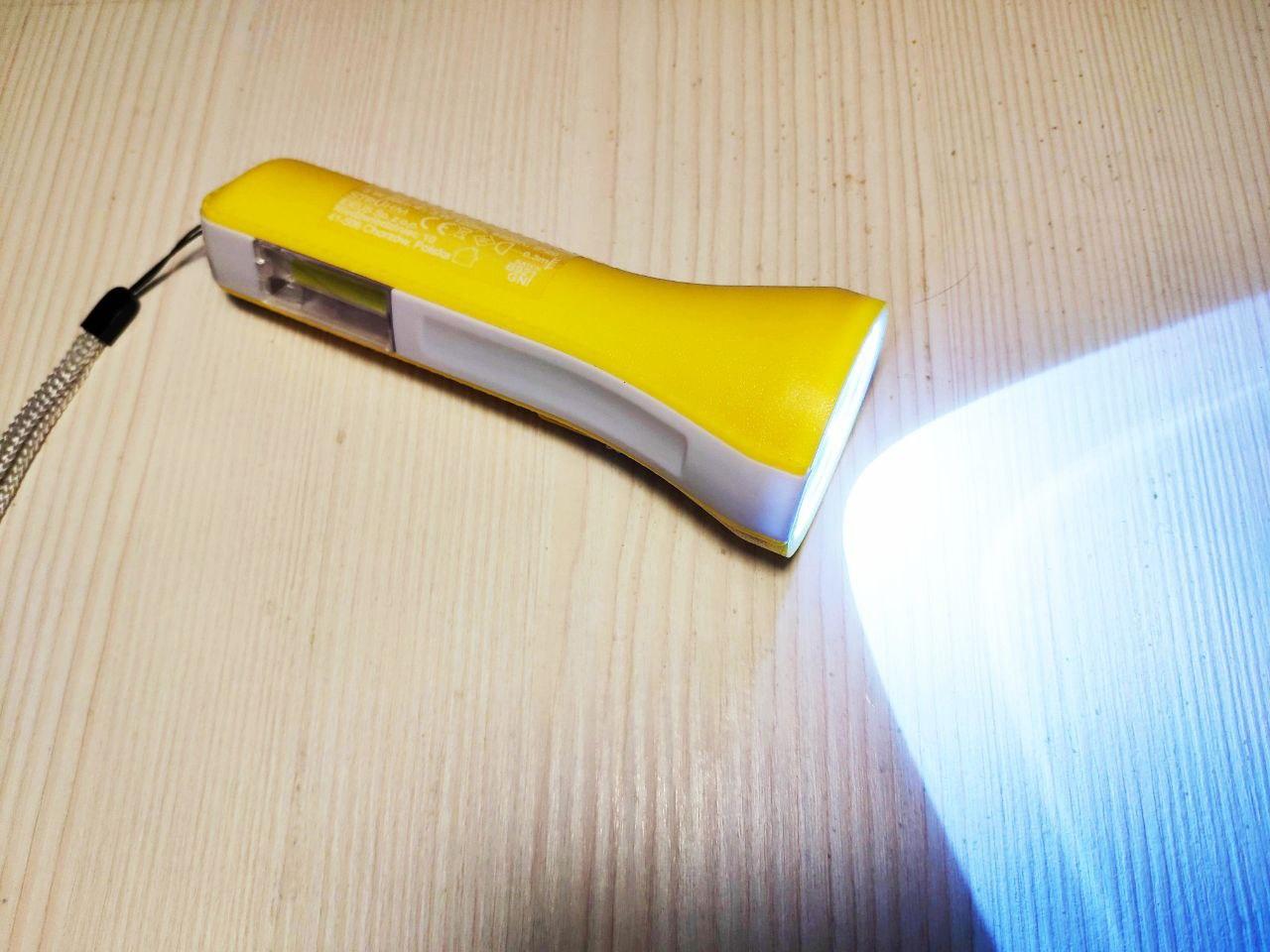 Аккумуляторный перезаряжаемый фонарик TEDI LED 3W+3W COB USB DC5V 2A ...