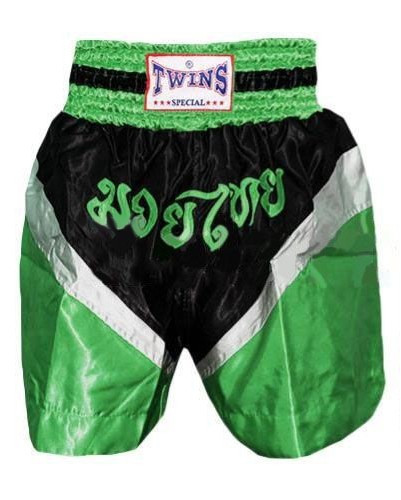 Трусы для Тайского Бокса TWIN ZB-6142 Green/black Size L/48-50 — в ...