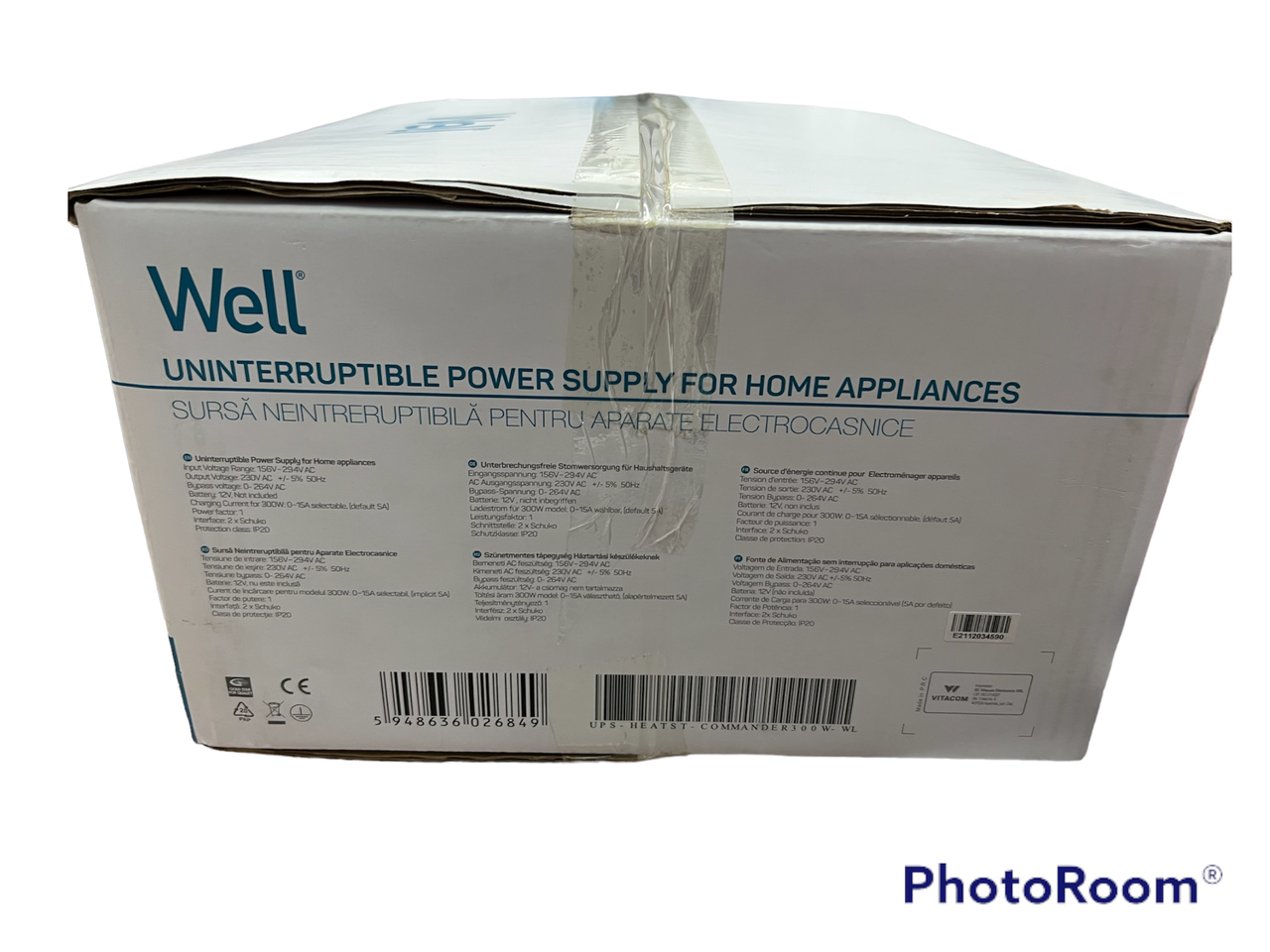 Источник бесперебойного питания Well Commander 300 12V 220V, цена 11700 ...