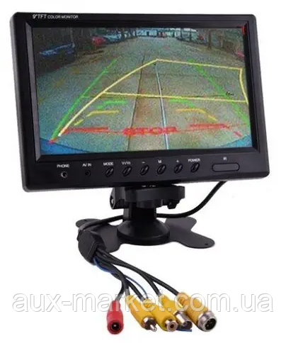 Купити Монітор TFT LCD Color Monitor 9" (AV1/AV2), ціна 1790 ₴ - Prom ...