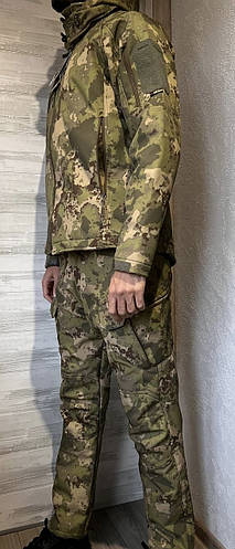 Тактическая зимняя комплект куртка и штаны Softshell METAM, цена 4800 ...