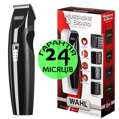 Тример для бороди та вус Moser WAHL Mustache & Beard (Мозер 05606-508 ...