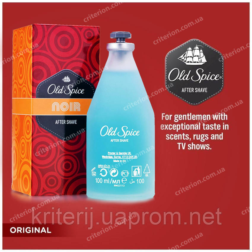 Купить Old Spice Noir лосьон после бритья 100 мл, цена 225 ₴ — Prom.ua ...