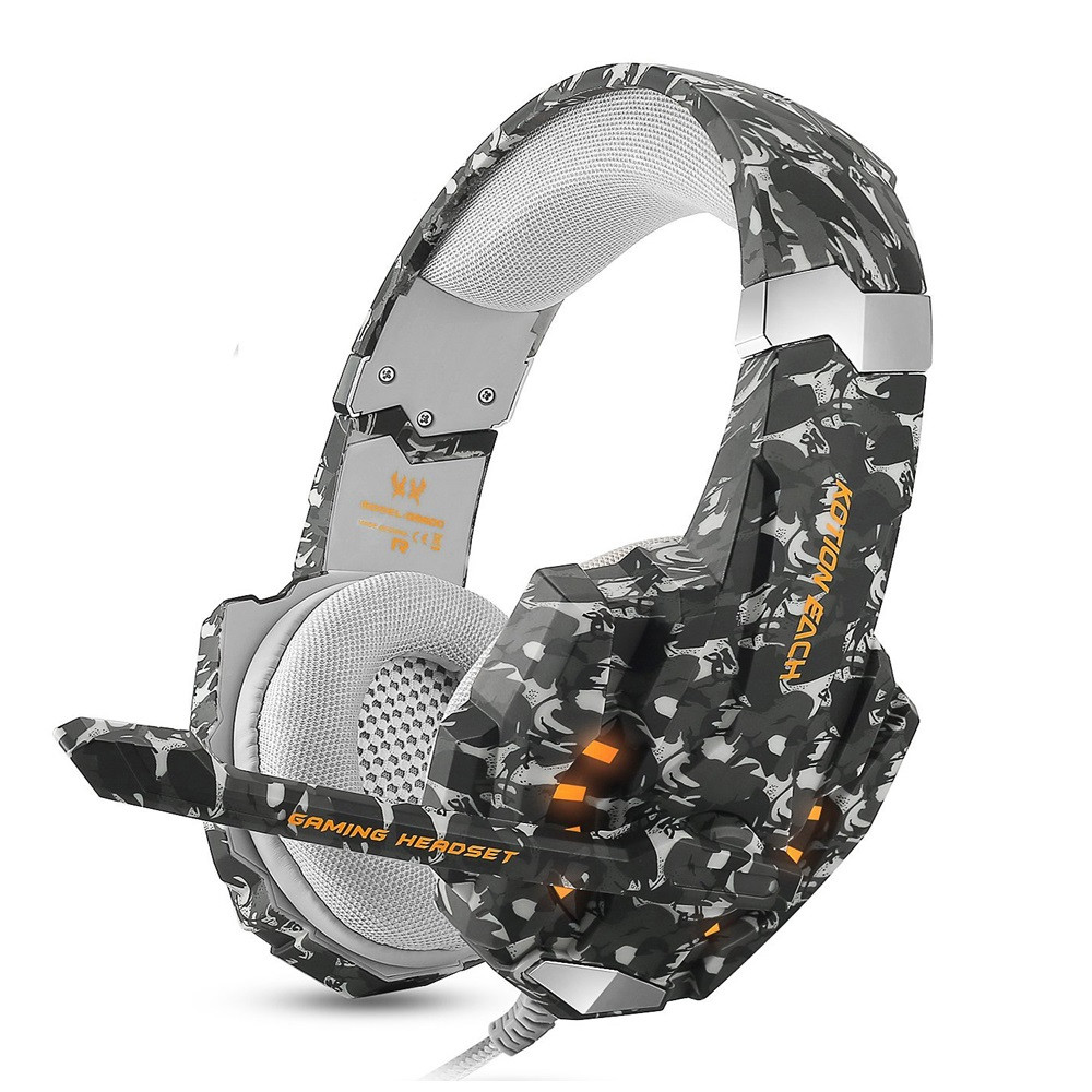 Геймерские Наушники Kotion Each G9600 с Подсветкой Черный (hpkotg9600bl ...