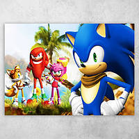 Плакат постер "Sonic / Соник" №2 А3 (ID#1713665103), цена: 70 ₴, купить ...