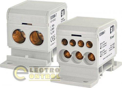 Блок распределительный EDBM-7 (192А, 2x4-70; 3x2,5-25; 4x2,5-16 ...