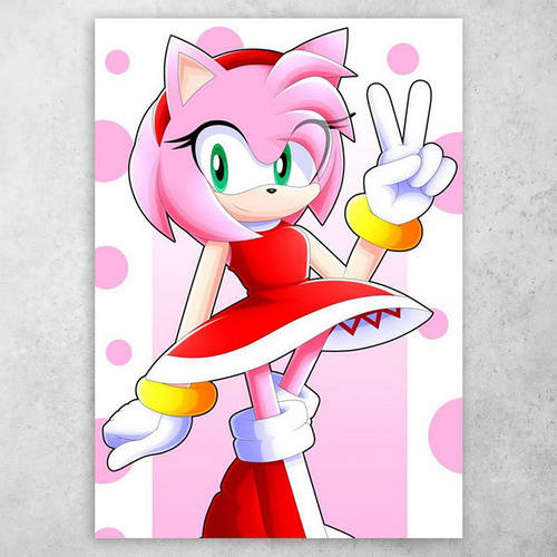 Купить Плакат постер "Sonic / Соник" №4, цена 45 грн — Prom.ua (ID ...