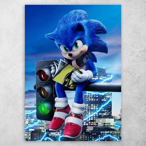 Купить Плакат постер "Sonic / Соник" №15, цена 45 ₴ — Prom.ua (ID ...