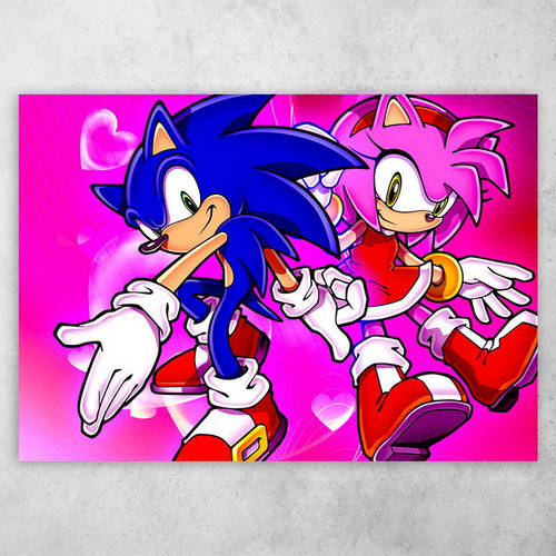 Плакат постер "Sonic / Соник" №30, цена: 50 ₴, купить на Prom.ua