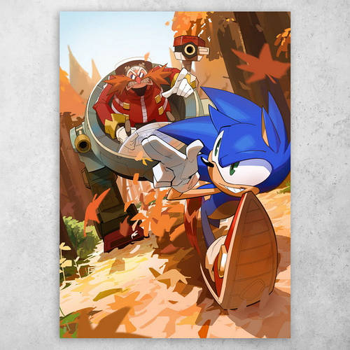 Плакат постер "Sonic / Соник" №31, цена: 50 ₴, купить на Prom.ua