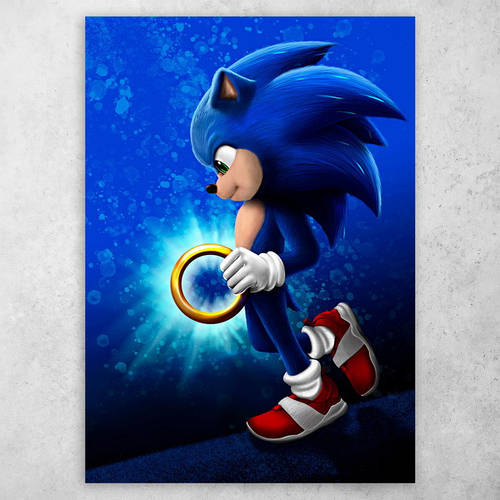 Плакат постер "Sonic / Соник" №34, цена 45 грн — Prom.ua (ID#1713787044)