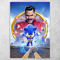 Плакат постер "Sonic / Сонік" №37 (ID#1713791435), ціна: 50 ₴, купити ...