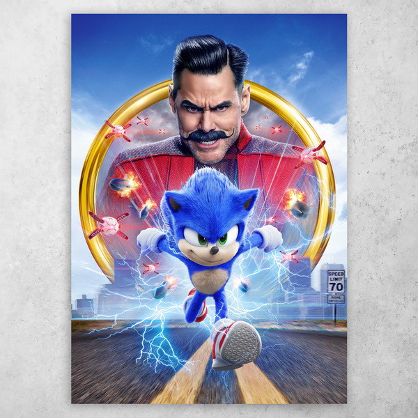 Плакат постер "Sonic / Сонік" №37 (ID#1713791435), ціна: 50 ₴, купити ...