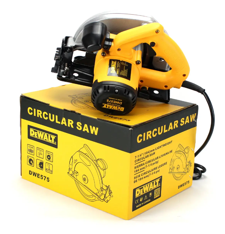 Купить Пила циркулярная дисковая DeWalt DWE575 Ручная циркулярка Деволт ...
