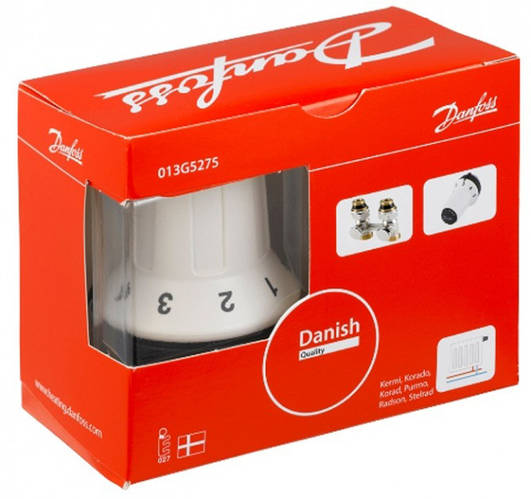 Danfoss Комплект термостатичний RAS-CK + RLV-KS 1/2 ", M30x1.5, прямий, ціна 1178 грн — Prom.ua ...