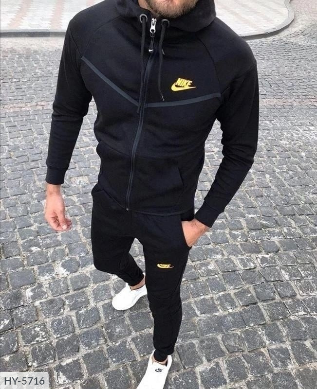 Теплый мужской спортивный костюм Nike с начесом на молнии 48- 56 ...