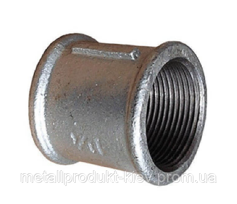 Купити Муфта чавунна сполучна ДУ 15, ціна 10 ₴ - Prom.ua (ID# 1250038042)