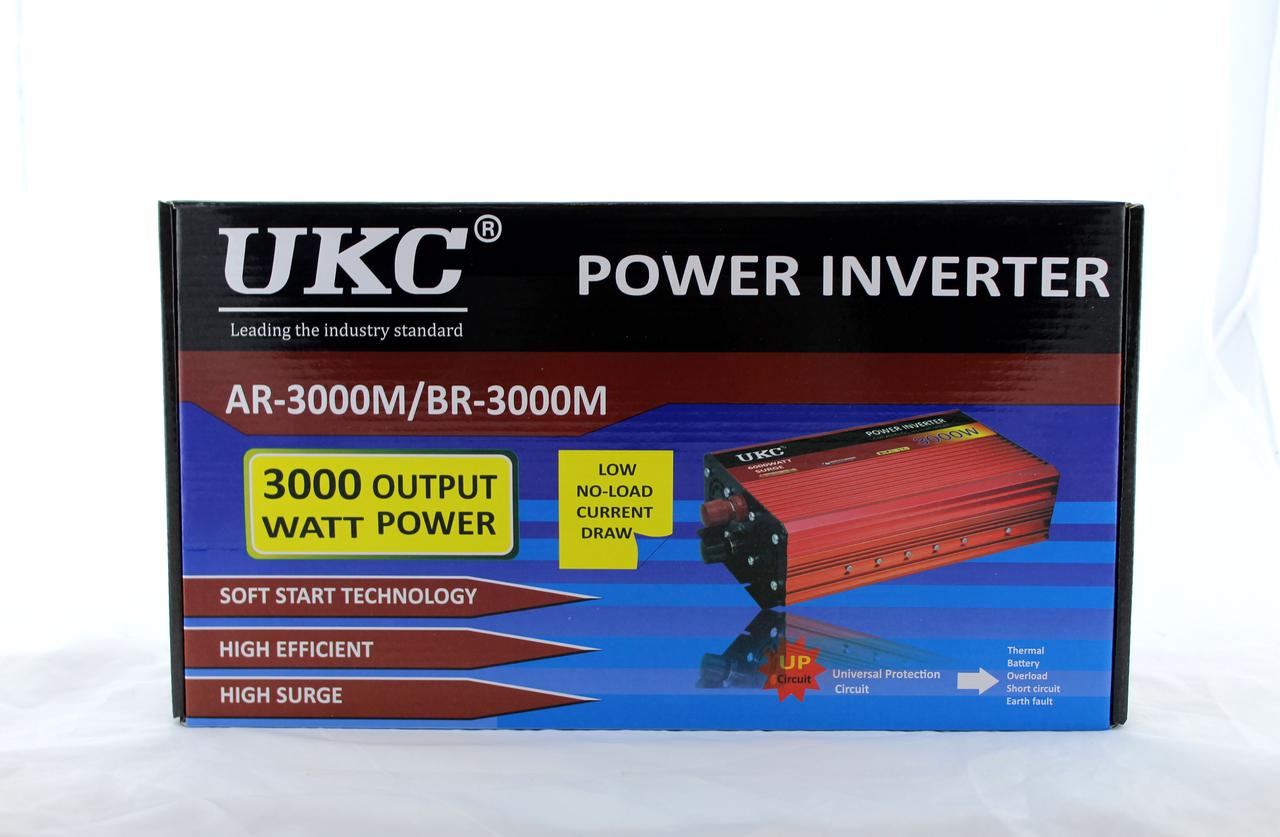 Инвертор преобразователь UKC AC/DC AR 3000W 12V / 3053: продажа, цена в Киеве. Инверторы от ...