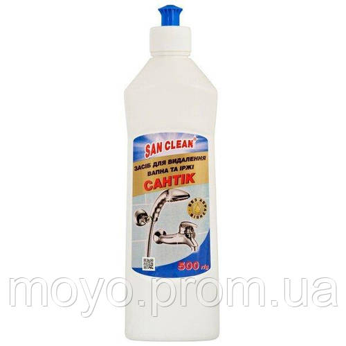 Купить San Clean сантик для удаления извести и ржавчины 500г, цена 57 ...