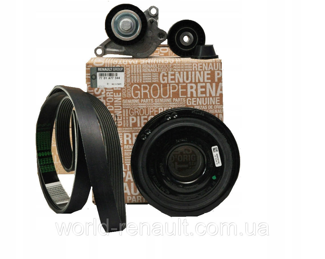 Renault (Original) 7701477344 - Шкив ( 7-рк ) коленвала на Рено Трафик ...