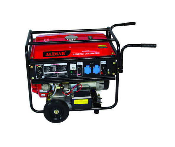 Електрогенератор Alimar ALM-B-6500ME 1 фаза | 5.5кВт | 220В| 6,8 kWa ...