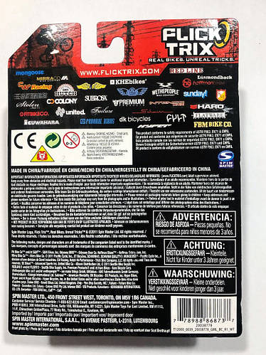 Купить Фингербайк Flick Trix Sunday orange, цена 450 грн — Prom.ua (ID ...